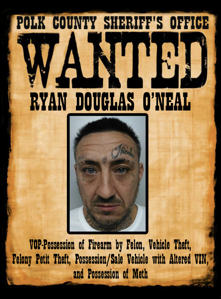 WANTED: Ryan Douglas O'Neal